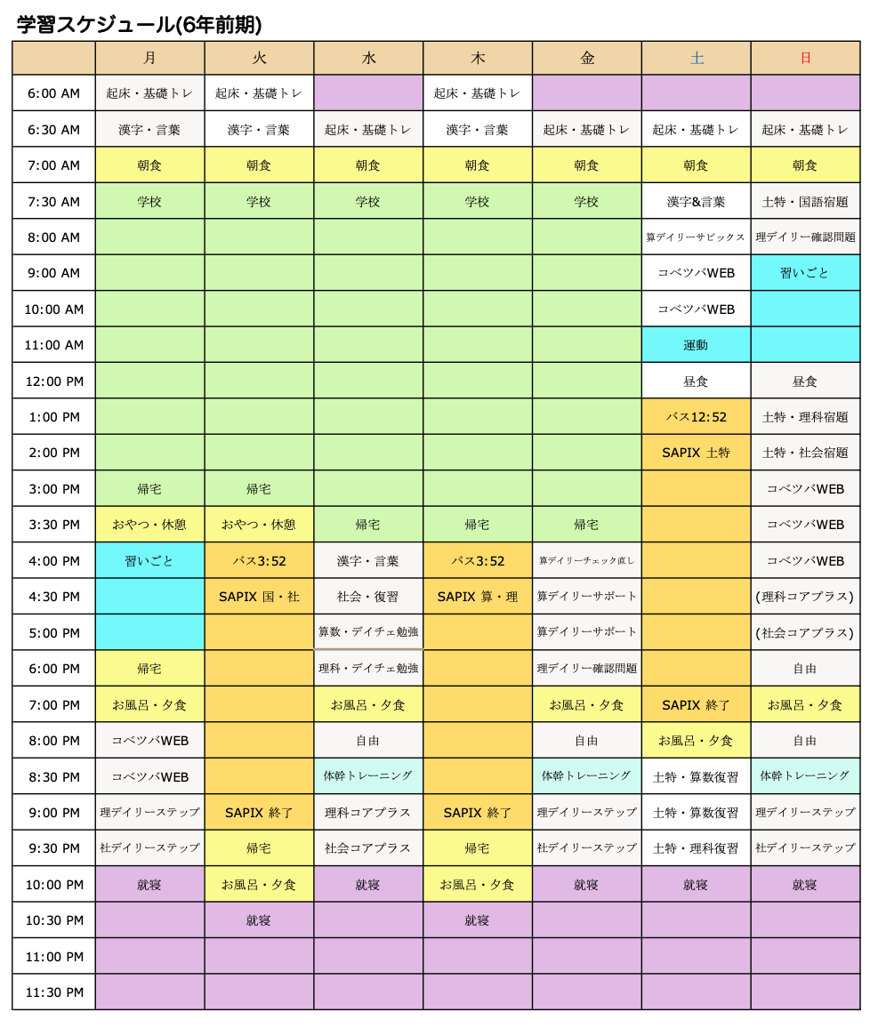 【中学受験】新6年2月の学習スケジュール(2022年/SAPIX) – ポチたま中学受験